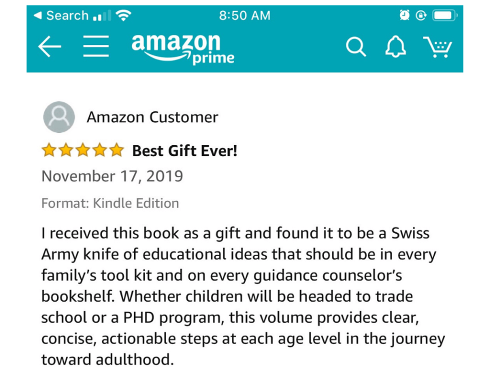 This Book Reviewer Gave ME the "Best Gift Ever." – JeannieBurlowski.com